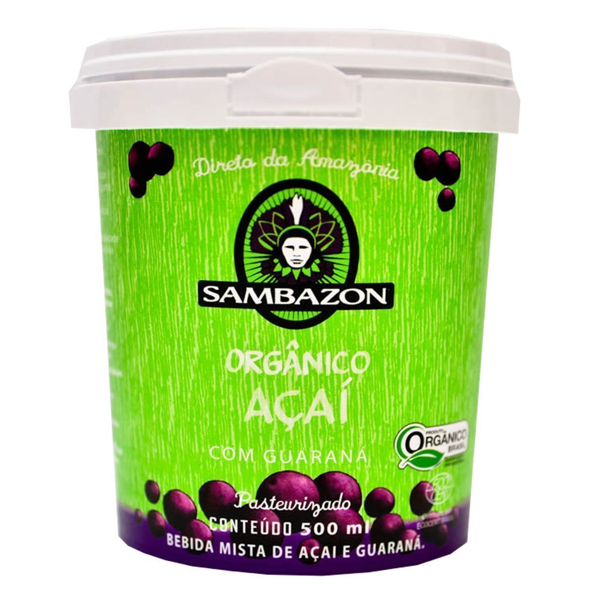 Sorbet de Açaí 500ml - Sambazon - Empório Cazarini Sorbet de Açaí 500ml - Sambazon - Empório Cazarini