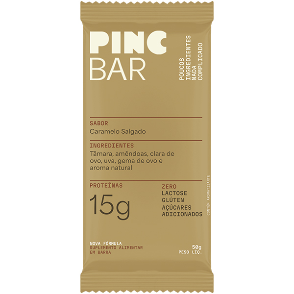 Barra de Proteína Natural Caramelo Salgado 50g – Pinc Bar - Empório ...